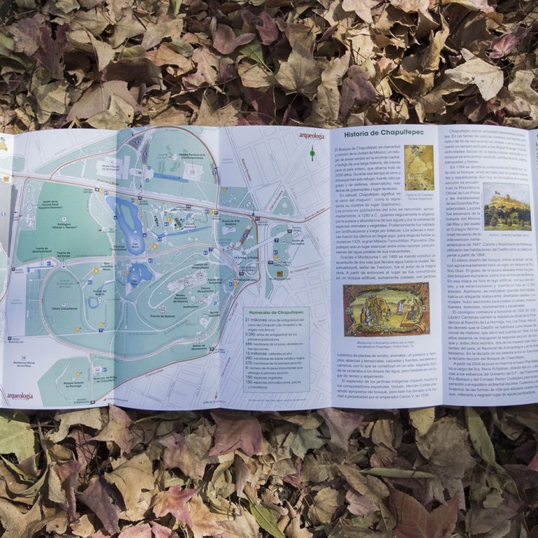 Mapa Guía Bosque de Chapultepec – Pro Bosque Chapultepec